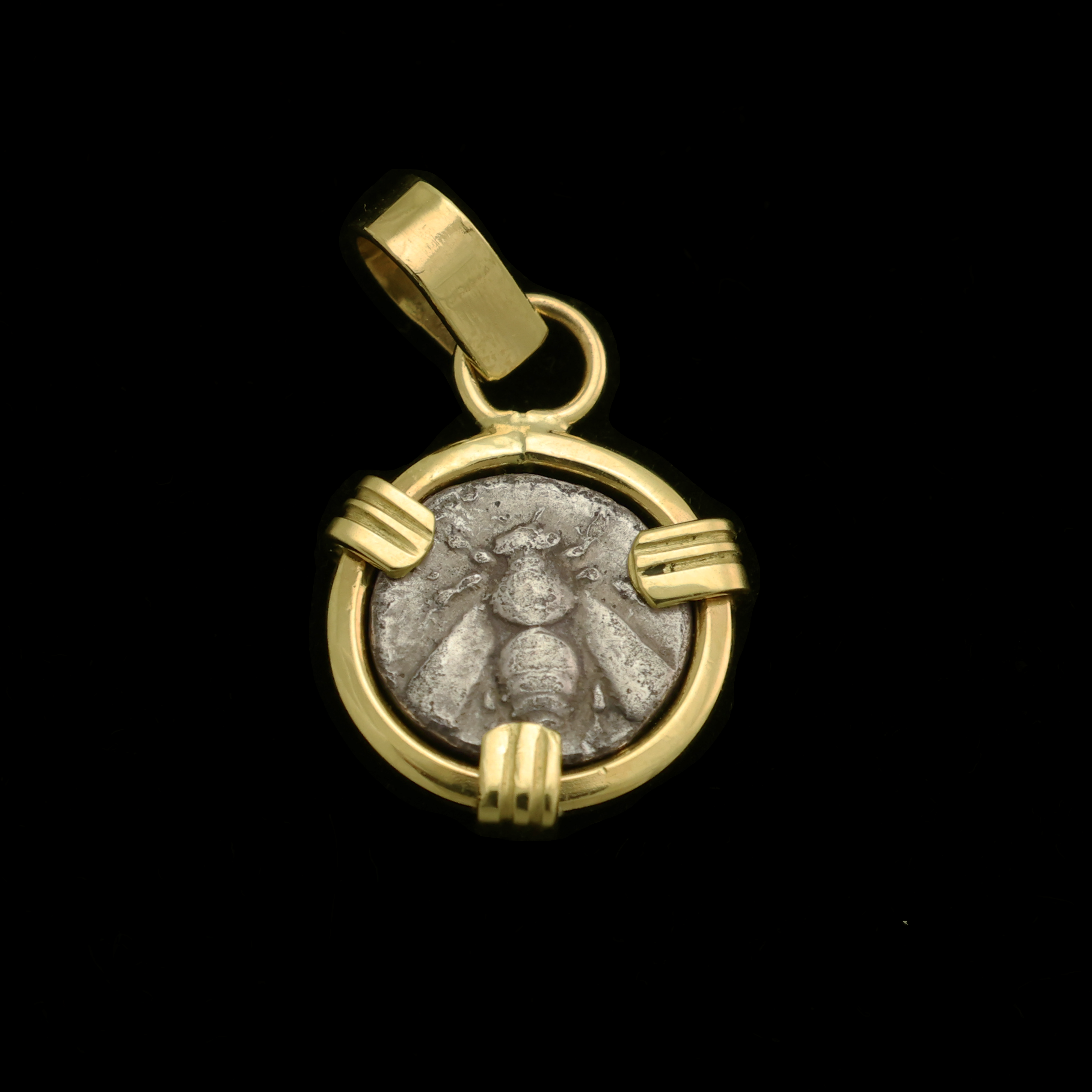 Ancient Greek Bee Coin Pendant – Ancient Artifacts Shop