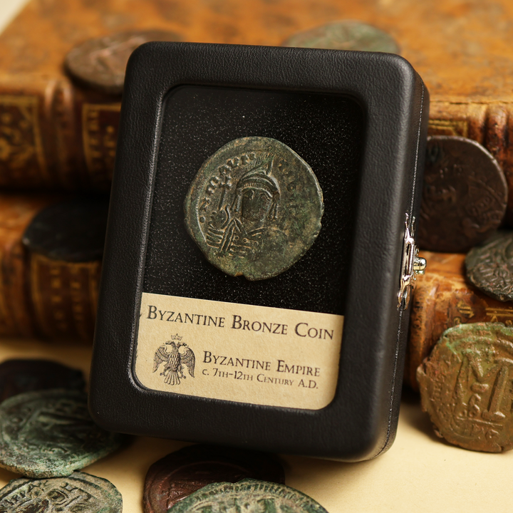 Large Byzantine Empire Bronze Coin – Ancient Artifacts Shop