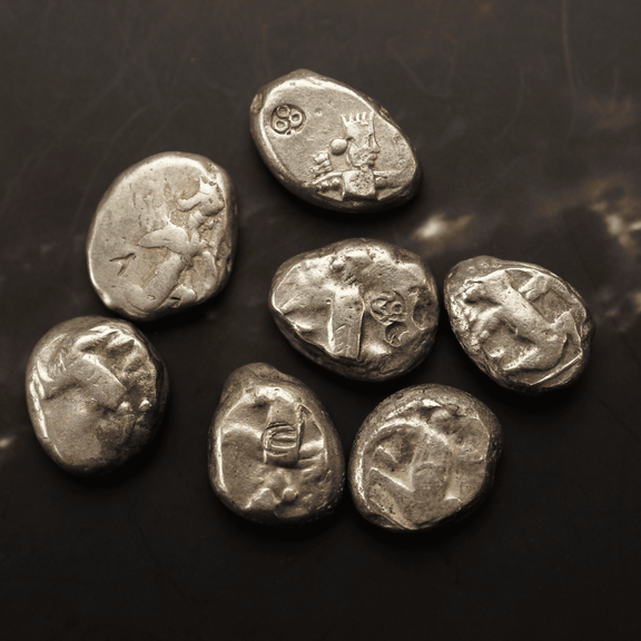 Persian Coin | Silver Siglos – Ancient Artifacts Shop